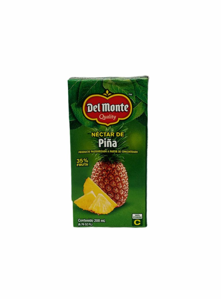 NECTAR DE PINA DEL MONTE 200ML | Supermercado El Éxito